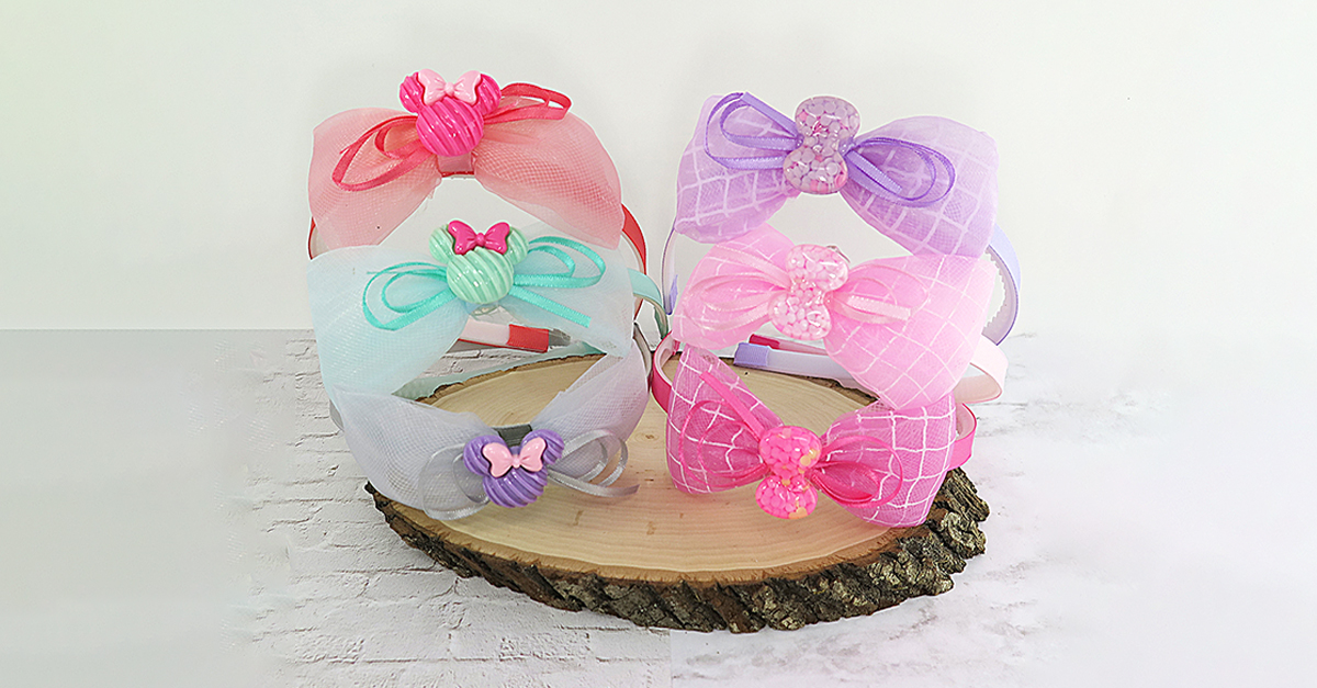 Adorable Character Headbands - 8 Styles