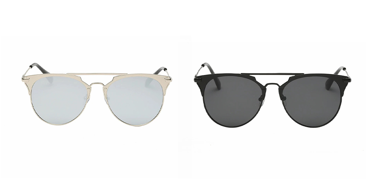Distinguished Aviator Sunglasses - 2 Colors