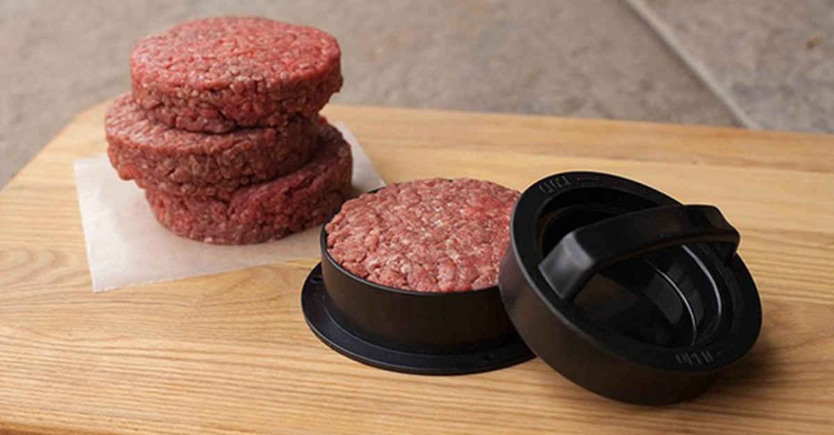 3-in-1 Hamburger Stuffer and Slider Press Kit