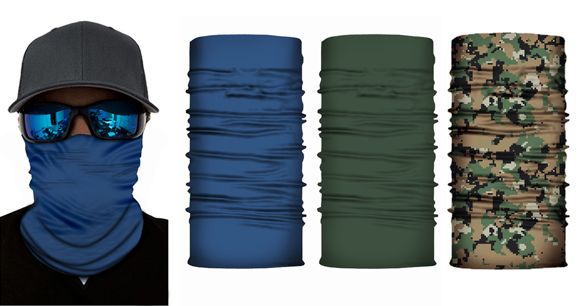 Face Mask Neck Tube - 7 Options