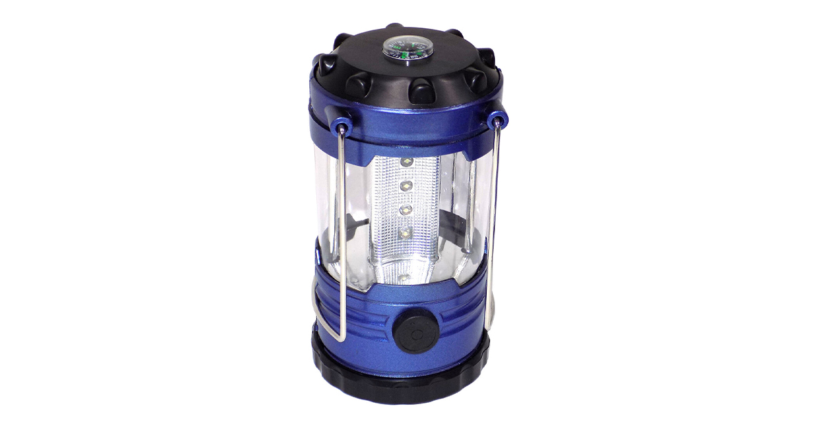 2-in-1 Indoor Outdoor 12 Led Lantern