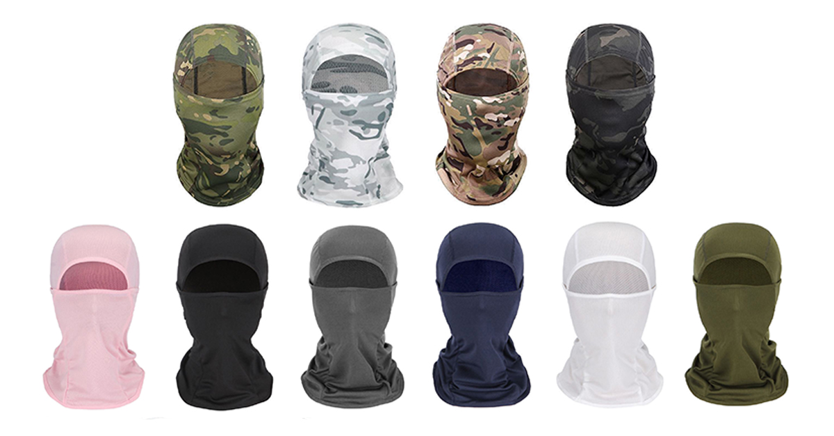 Windproof Breathable Balaclava - 10 Colors