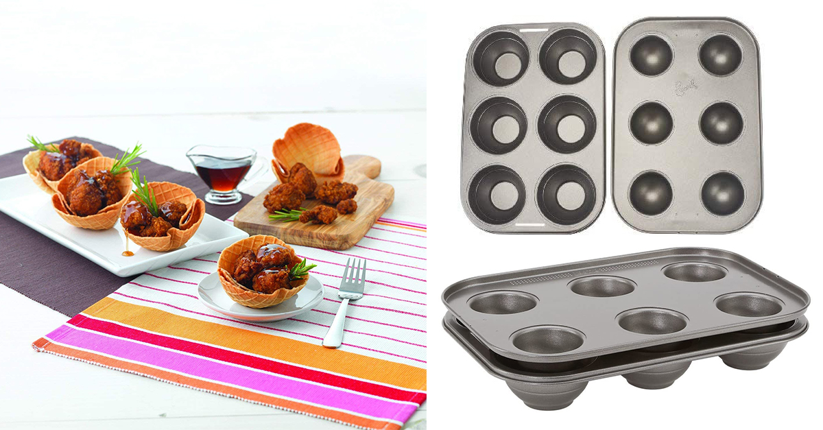 6 Serving Bake-a-Bowl Pan