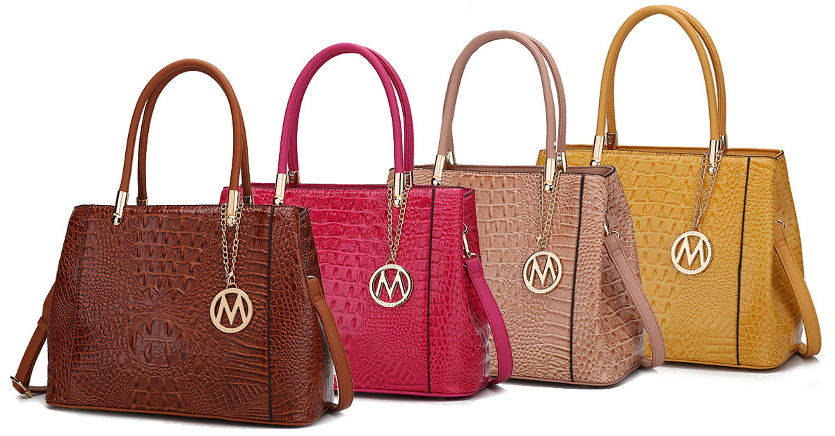 MKF Collection Larissa Satchel Bag by Mia K. - 5 Colors