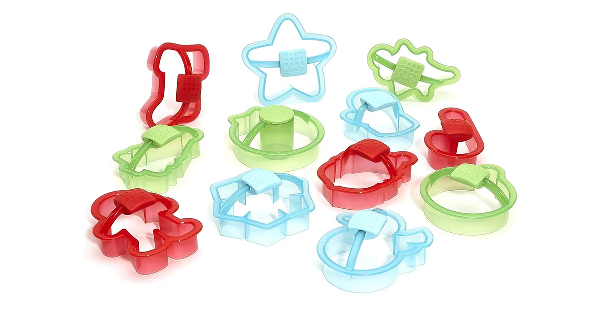 Holiday Cookie Cutters with Handles