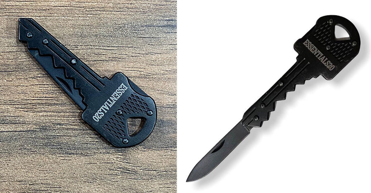 3 Keychain Key Knives