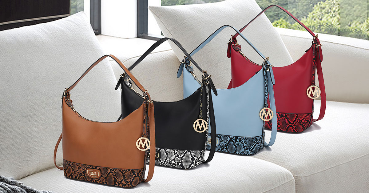 MFK Collection Diana Shoulder Bag by Mia K. - 9 Colors