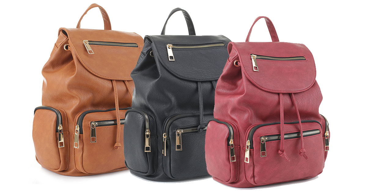 MKF Collection Caroline Backpack by Mia K. - 6 Colors
