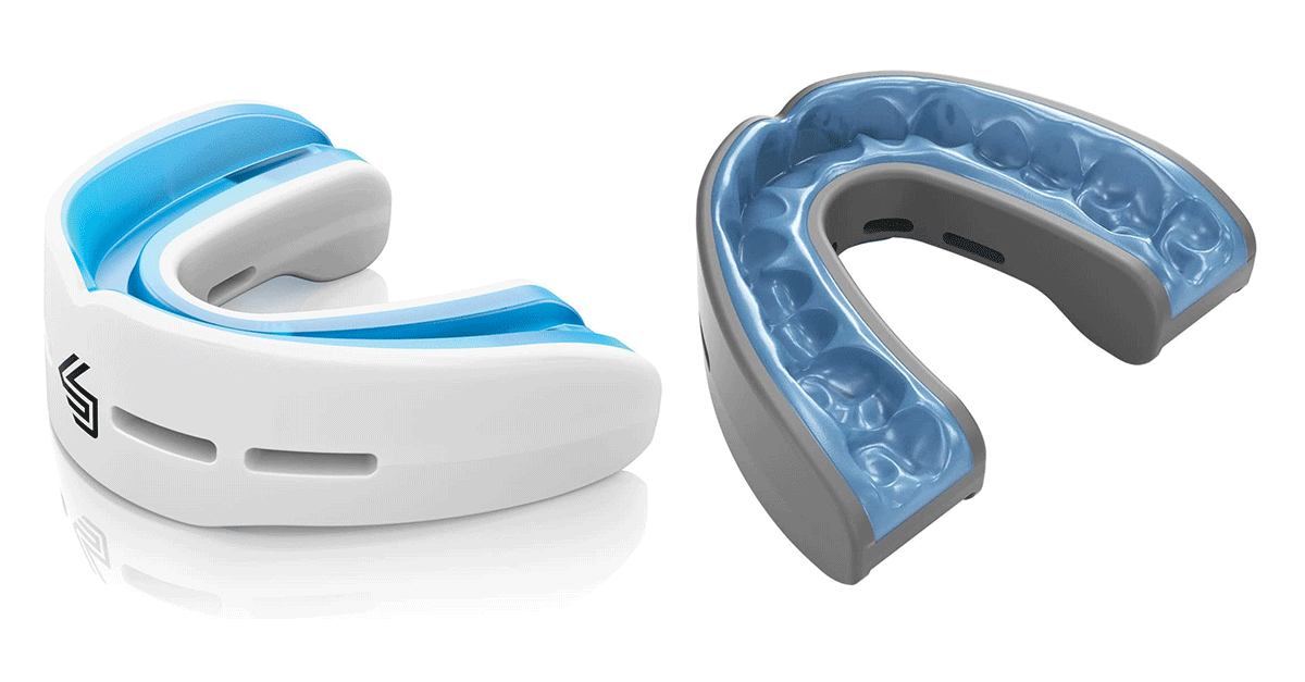 Shock Doctor Nano Double Mouthguard for Upper and Lower Teeth Protection