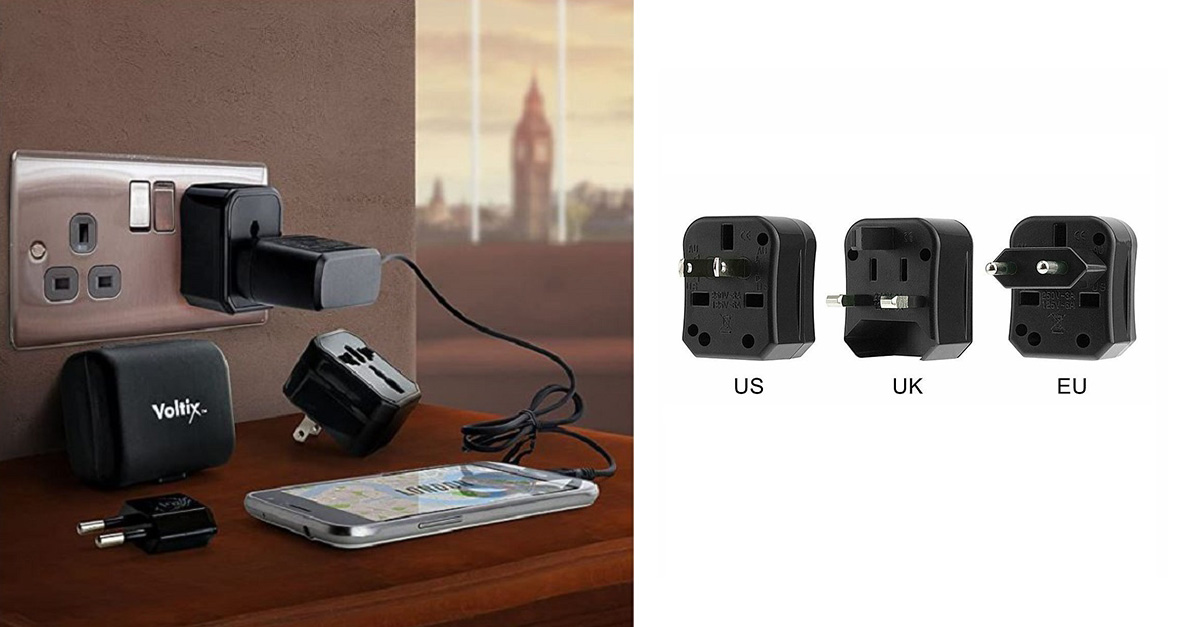 XIT Versatile Travel Plug Adapter