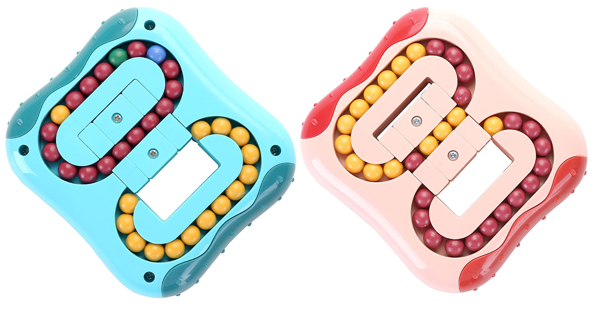 Rotating Fidget Square Beads Magic Cube - 3 Colors
