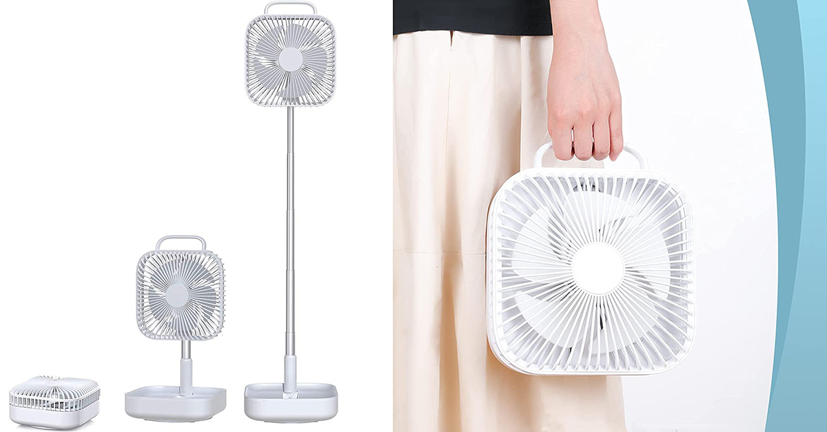 Rechargeable Foldaway Portable Fan