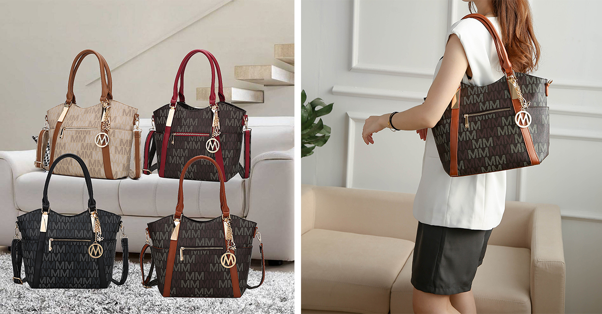 MKF Collection Jeneece M Signature Tote Bag by Mia K - 6 Colors