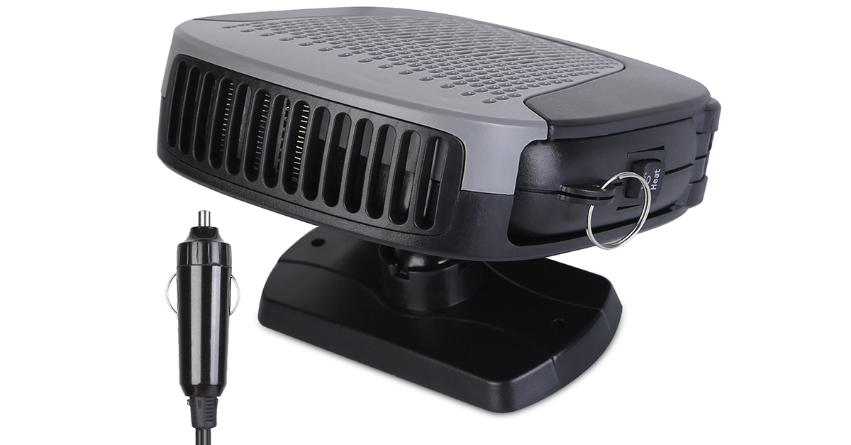 150W Portable Car Auto Heater Fan 2 in 1 Defroster