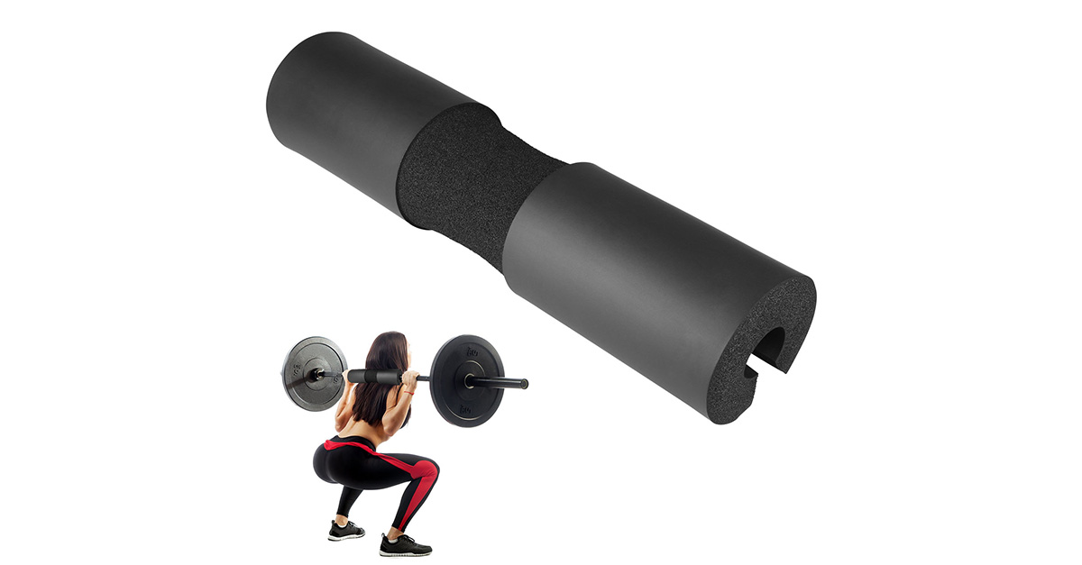 Barbell Pad Support Squat Bar Foam Cover Pad Weight Lifting Pull Up ...