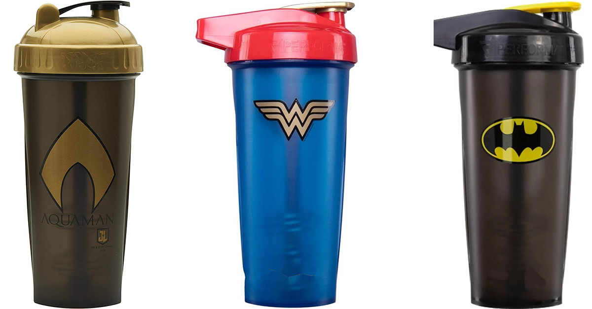 Comic Character Shaker Bottle- Random Style