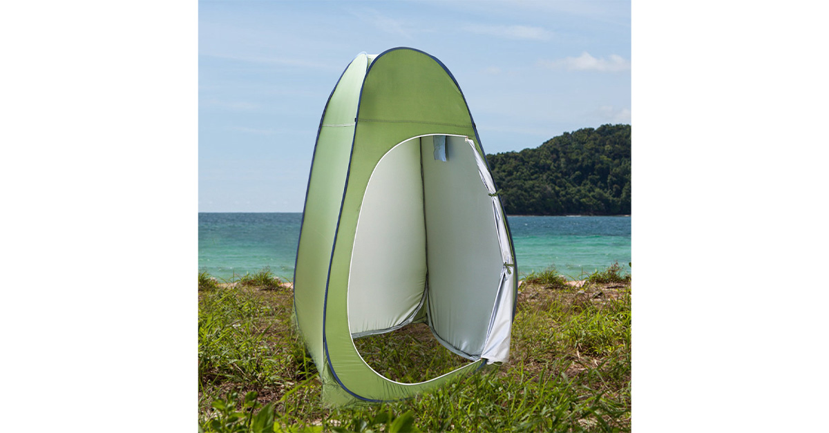 1 Person Outdoor Pop Up Toilet Tent Portable Privacy Room
