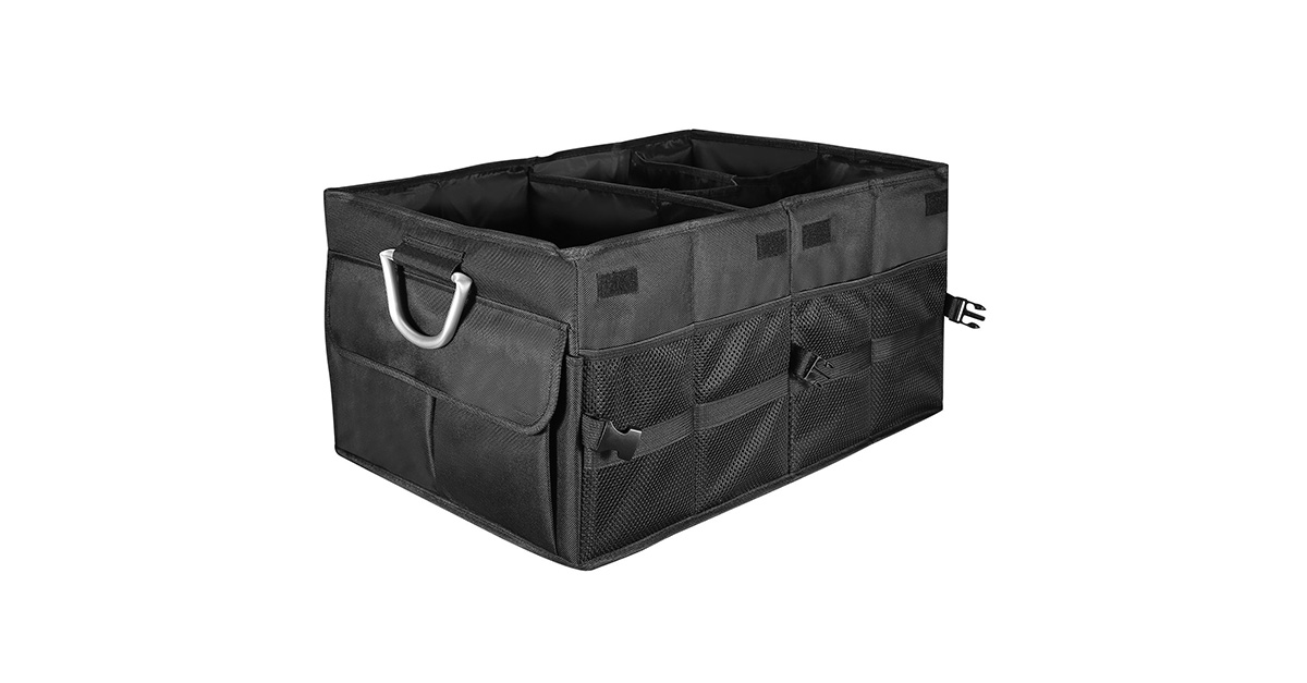 Car Trunk Collapsible Multi-Compartments Organizer