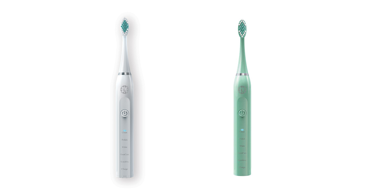 2pk: LomiCare Sonic Plus Electric Toothbrush