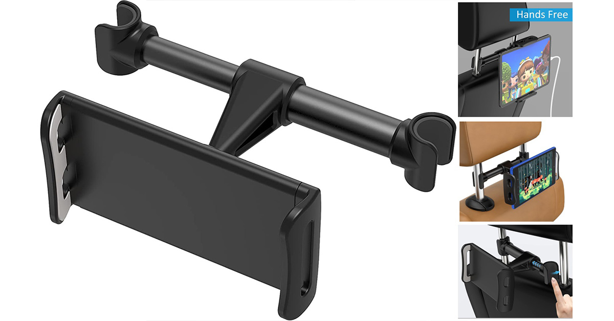 Universal Backseat Headrest Phone/Tablet Mount