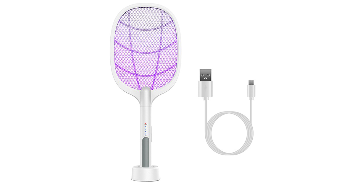 2in1 Electric Rechargeable Bug Swatter