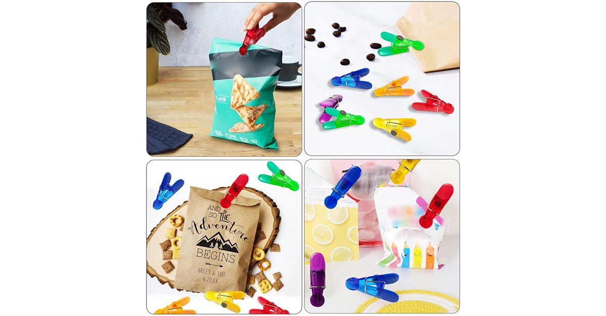 7-Pack Magnetic Multipurpose Bag Clips