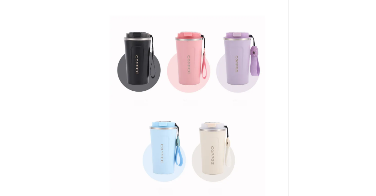 Smart Temp-Control Stainless Mug: Hot Drinks, Cool Tech