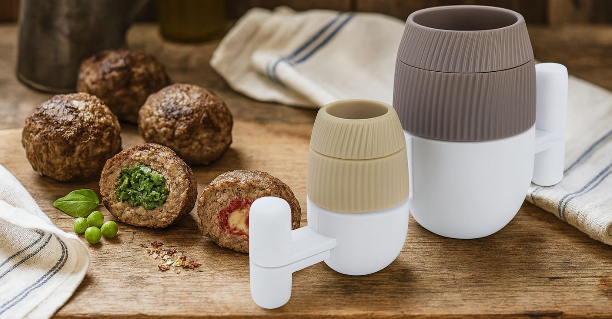 Stuffed Meatball Maker 2-in-1 Press Kitchen Tool