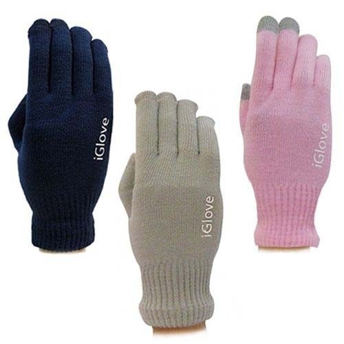 2 or 3 Pack: iGlove Unisex Touchscreen Knit Gloves - 5 Colors
