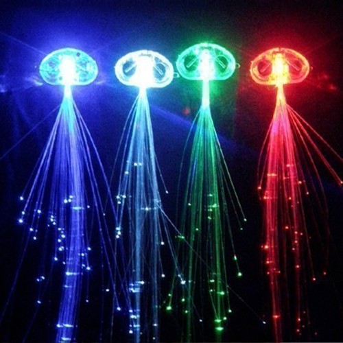 10 Pack: LED Hair Extensions