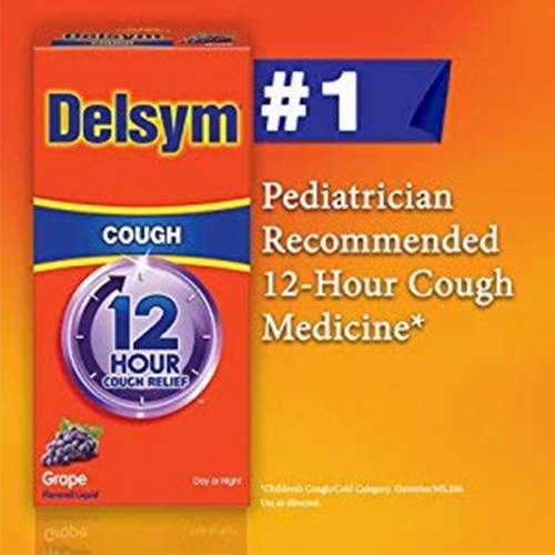 2 Pack: Delsym Children's 12 Hr Cough Relief Liquid