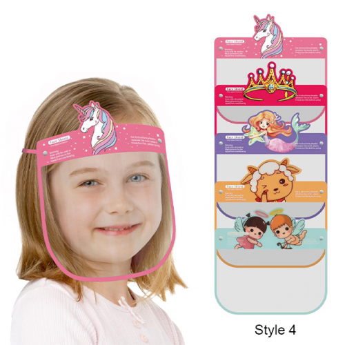 5 Pack: Kids' Face Shield