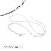 Italian Sterling Silver Chain - 4 Styles