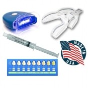 2 Pack: At-Home Teeth Whitening Kit with LED Light - Dental ...
