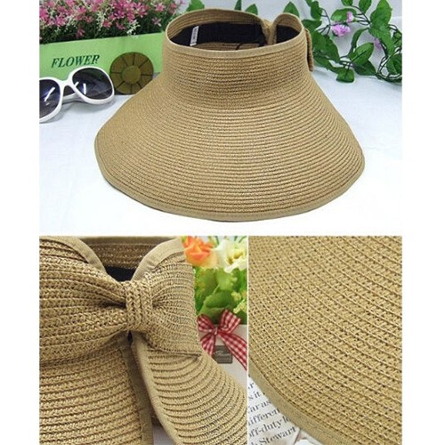 Lightweight Foldable Straw Hat - 5 Colors
