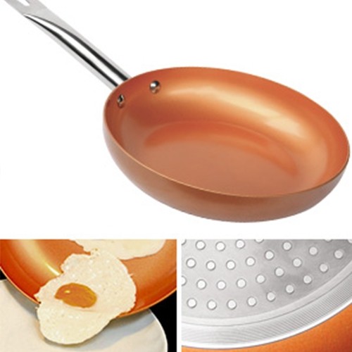 1 or 2 Pack: Non-Stick High Heat Copper Frying Pan