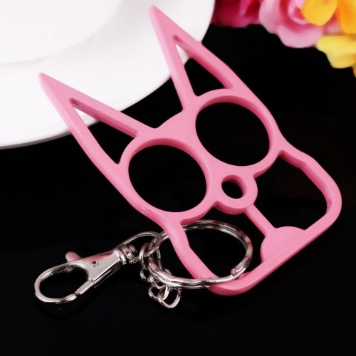 Cat Safety Keyring - 3 Colors