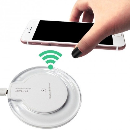 LED Wireless Charging Pad for Android and iPhone 8/X - 2 Colors