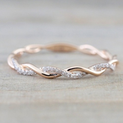 Women's Fashion Gold Ring - 3 Finishes