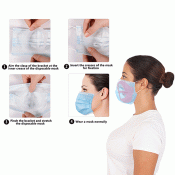 12 Pack: Colorful 3D Support Face Mask Bracket for Comfortable Breathing