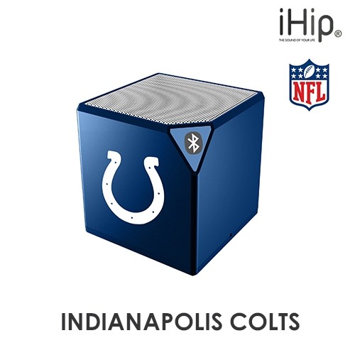 iHip NFL Bluetooth Portable Sound Cube Speaker with Mic