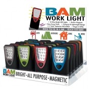 2-Pack: Bright All-Purpose Magnetic Work Light