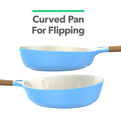 Vremi 8 Piece Ceramic Nonstick Cookware Set