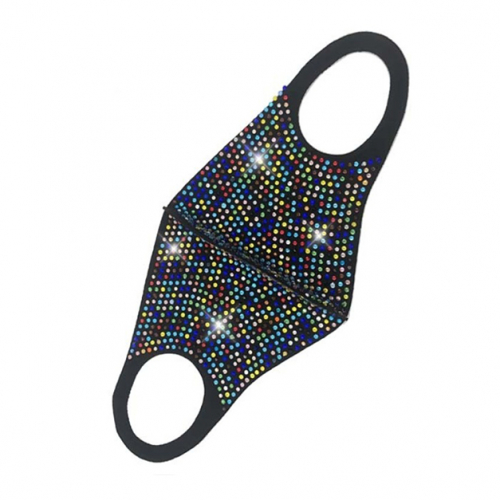6 Pack: Rhinestone Bling Face Mask