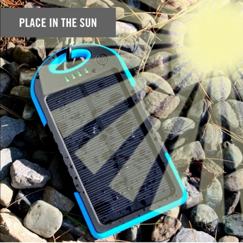 5,000/8,000 MAH High Speed 2 Port Solar Charger