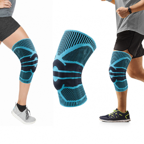 Anti-Slip Springs Stabilizers Knee Compression Support Sleeve