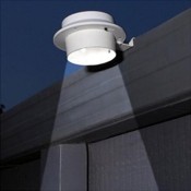4 Pack: Solar Gutter LED Lights