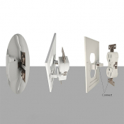 Outlet Cover with LED Night Light - 2 Styles