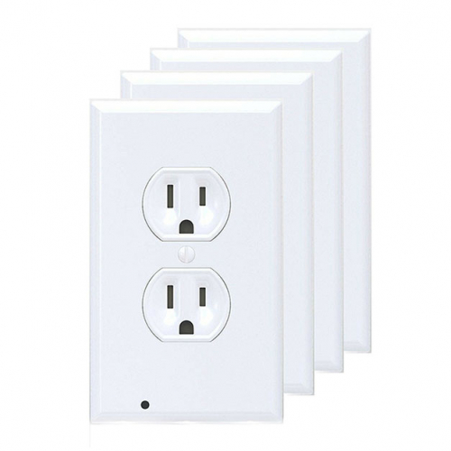 Outlet Cover with LED Night Light - 2 Styles