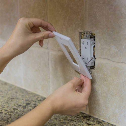 Outlet Cover with LED Night Light - 2 Styles